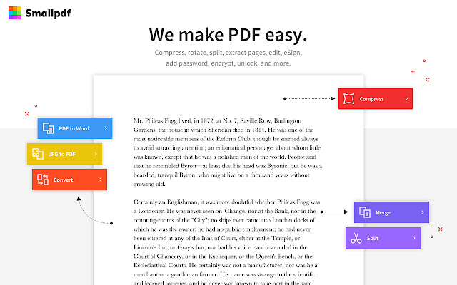 Ben Meer on Twitter: "2. Smallpdf A simple but mighty PDF editing tool. It's excellent for ...