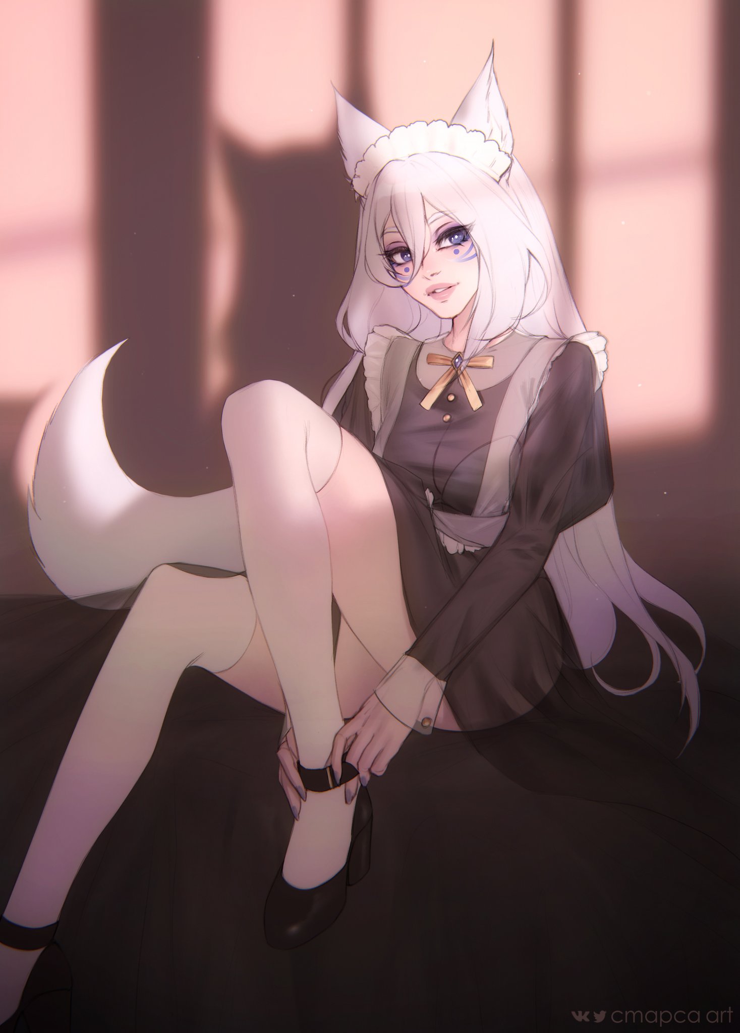 Cmapca art on Twitter: "Sketch-commission 🎀 https://t.co/FgWyJbWsM7" / Twitter