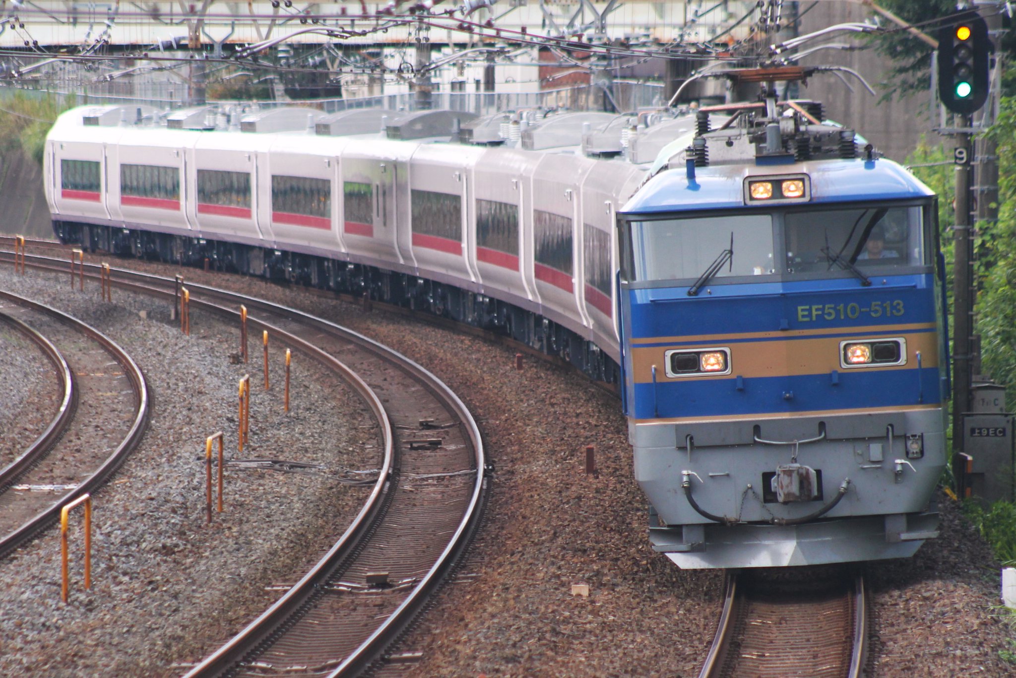 北鉄⭐️⭐️⭐️ on Twitter: "#マル年前の今日の1枚 #EF510-513 #E657系 10年前の今頃はE657系の甲種輸送を撮っていた 9371レ E657系K14 ...