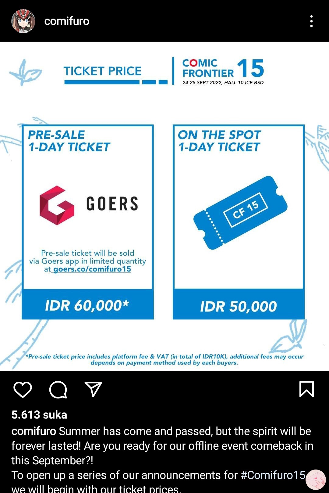 JAPANFESS TERANG on Twitter: "*jpf guys, biasanyadi comifuro ada apa aja ya?? Dari dulu pengem ...