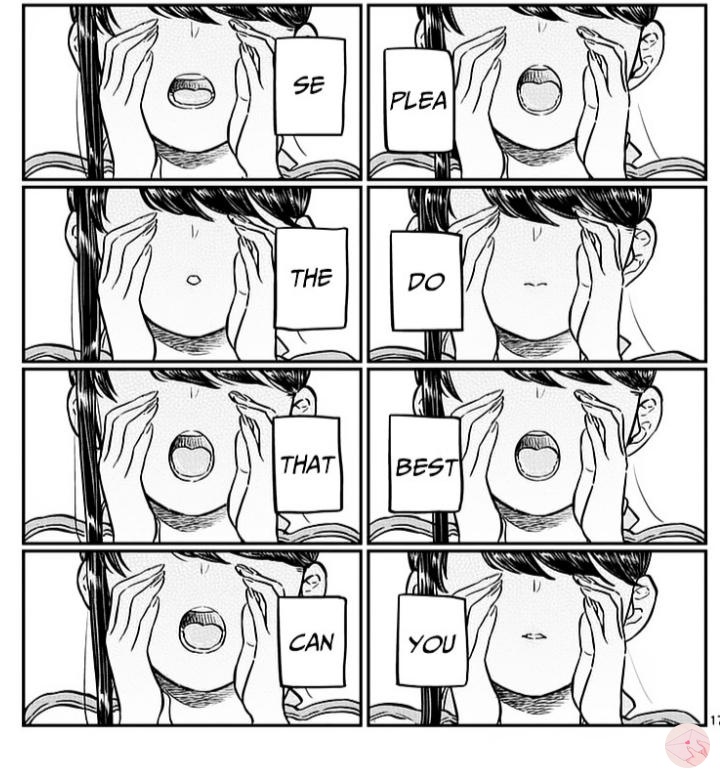 JAPANFESS TERANG on Twitter: "*jpf warning spoiler komi san wa komyushou desu seplea thedo ...