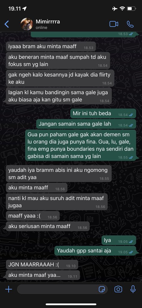 walaupun ada berantemnya juga sih. https://t.co/H8LJ7RffB4