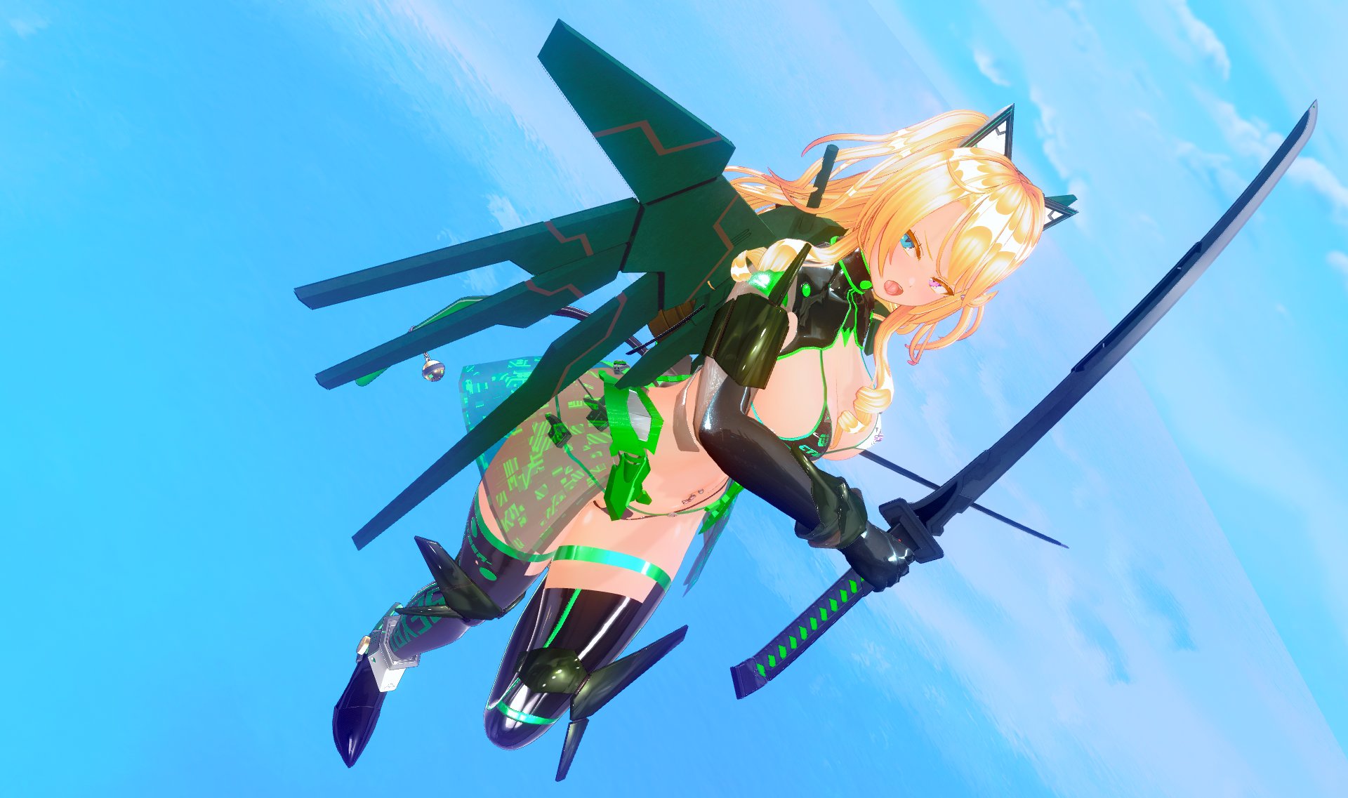 抹茶 on Twitter: "お題「オッドアイ」 #cm3d版深夜の真剣エディット60分一本勝負 #COM3D2 https://t.co/DxnOnO7S9k" / Twitter