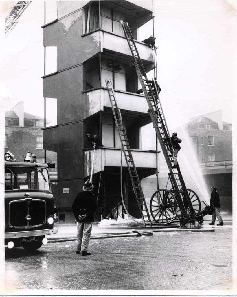 Our LFBWestminster crews recreating the past. The first picture was ...