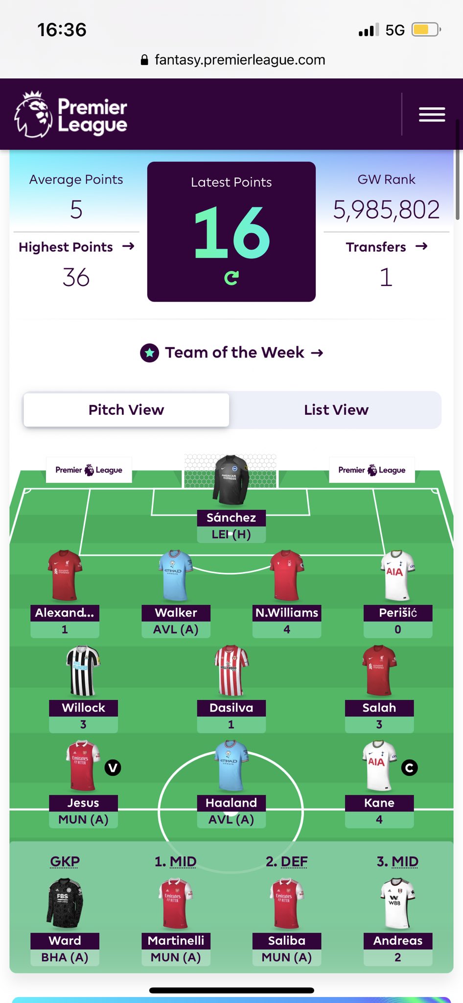 Elliott Worthington on Twitter: "@LetsTalk_FPL Game week saved https://t.co/fMs2N8N79h" / Twitter