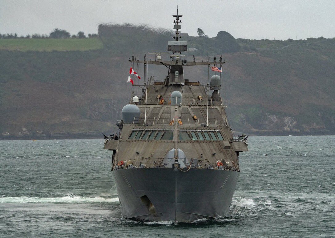 WarshipCam on Twitter: "USS Sioux City (LCS 11) Freedom-variant littoral combat ship coming into ...