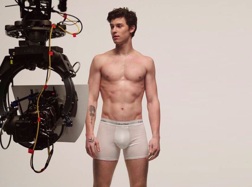 Homo Times on Twitter: "Shawn Mendes on the set of his Calvin Klein campaign, 2019"
