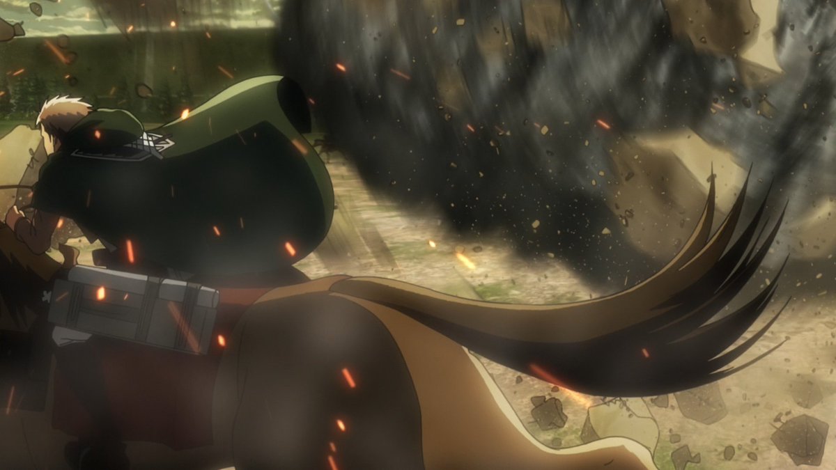 Attack On Titan Opening 3 shinzou sasagyo ,sakuga scene frame by frame by (arifumi imai); WIT ...