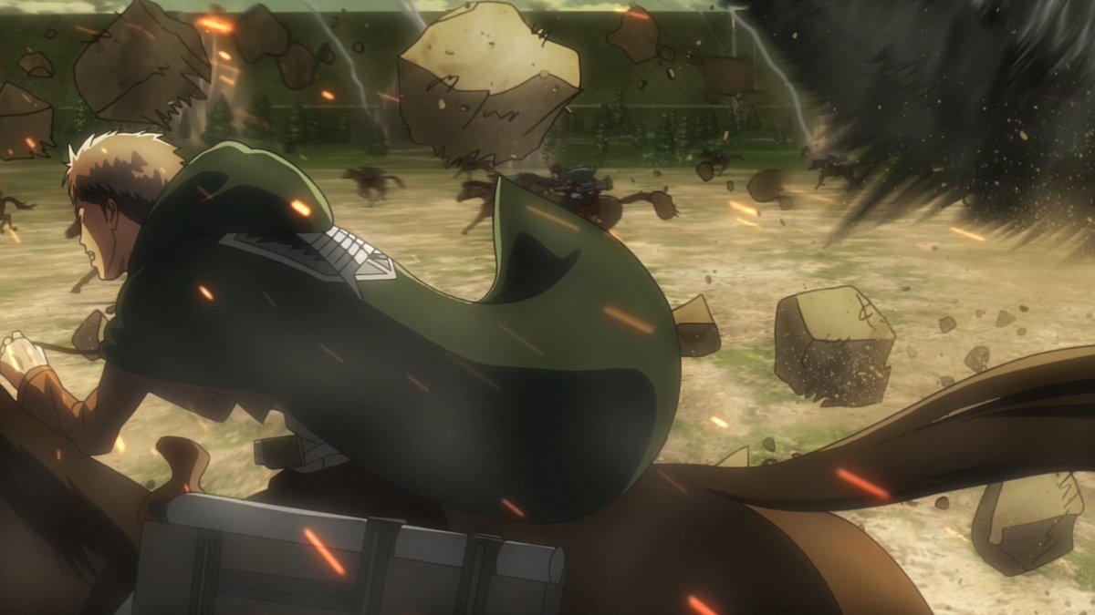 Attack On Titan Opening 3 shinzou sasagyo ,sakuga scene frame by frame ...