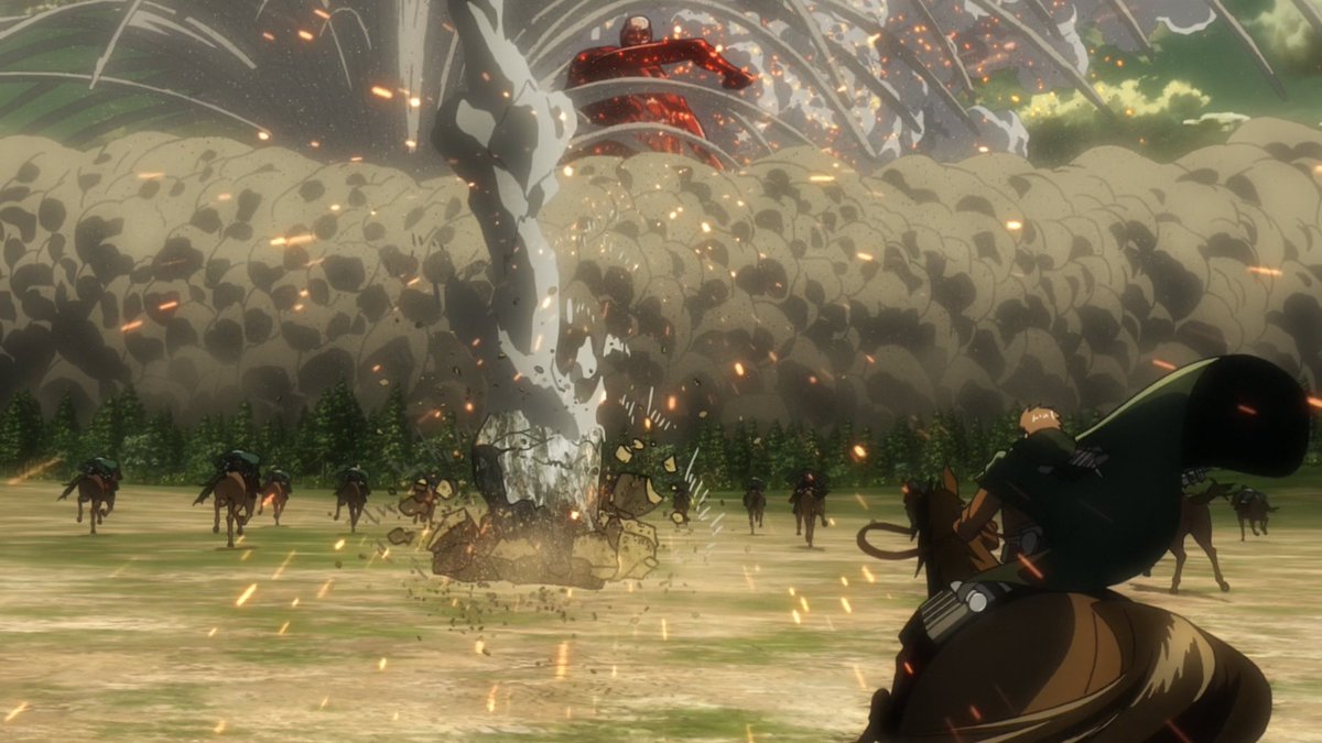 Attack On Titan Opening 3 shinzou sasagyo ,sakuga scene frame by frame ...