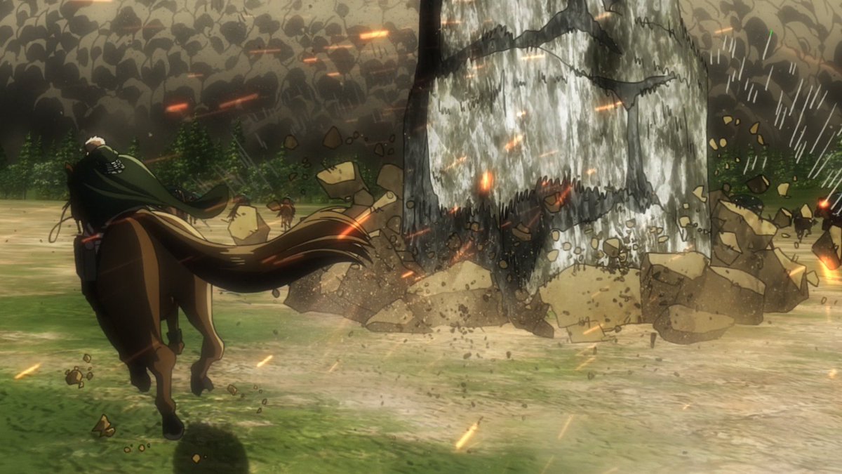 Attack On Titan Opening 3 shinzou sasagyo ,sakuga scene frame by frame ...