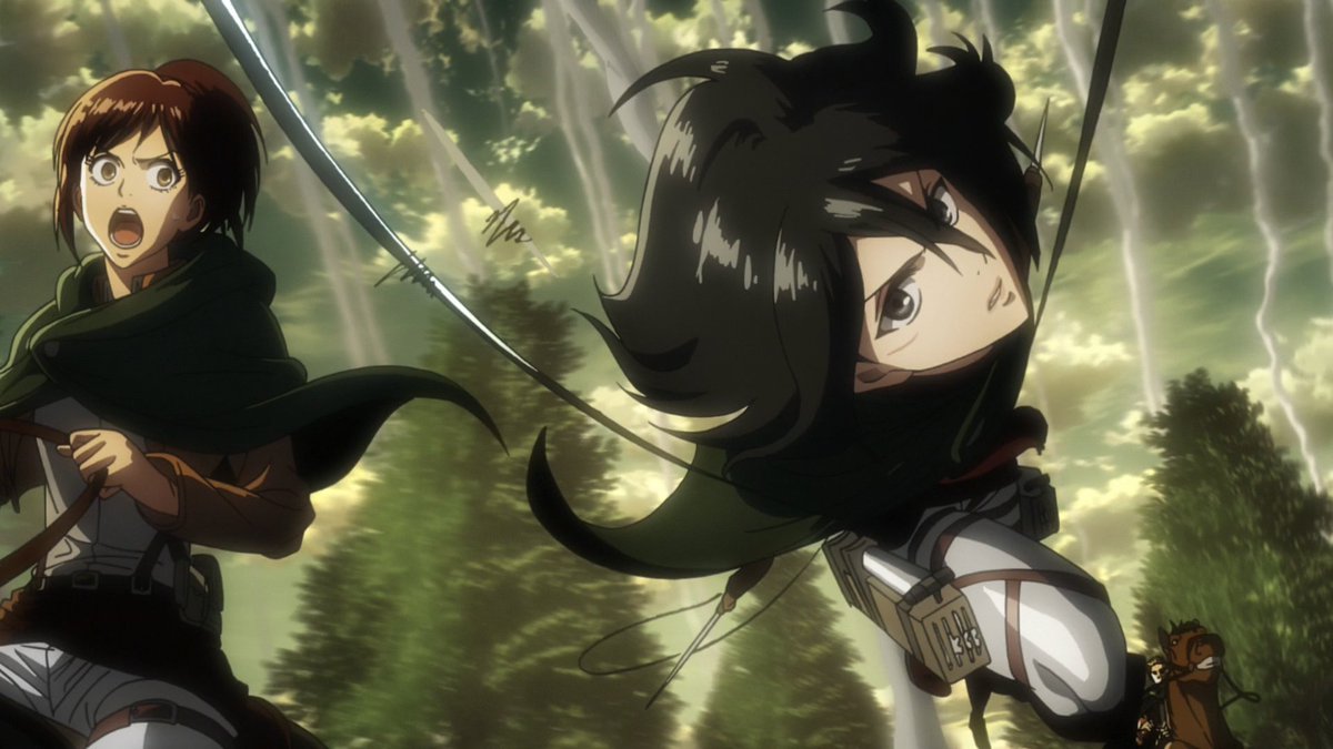 Attack On Titan Opening 3 shinzou sasagyo ,sakuga scene frame by frame by (arifumi imai); WIT ...