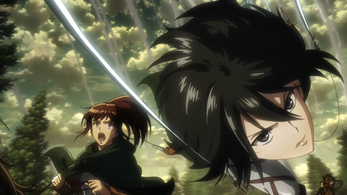 Attack On Titan Opening 3 shinzou sasagyo ,sakuga scene frame by frame ...