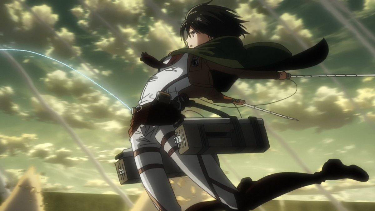 Attack On Titan Opening 3 shinzou sasagyo ,sakuga scene frame by frame ...