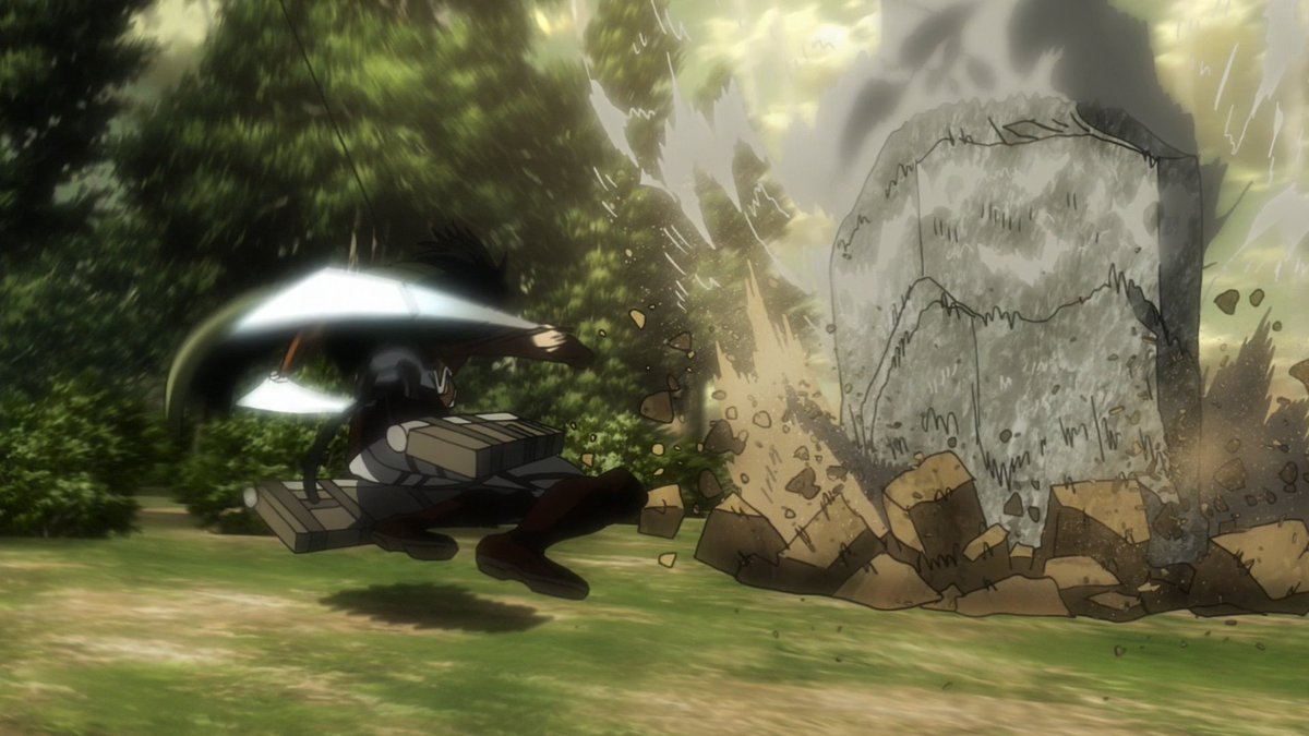 Attack On Titan Opening 3 shinzou sasagyo ,sakuga scene frame by frame by (arifumi imai); WIT ...