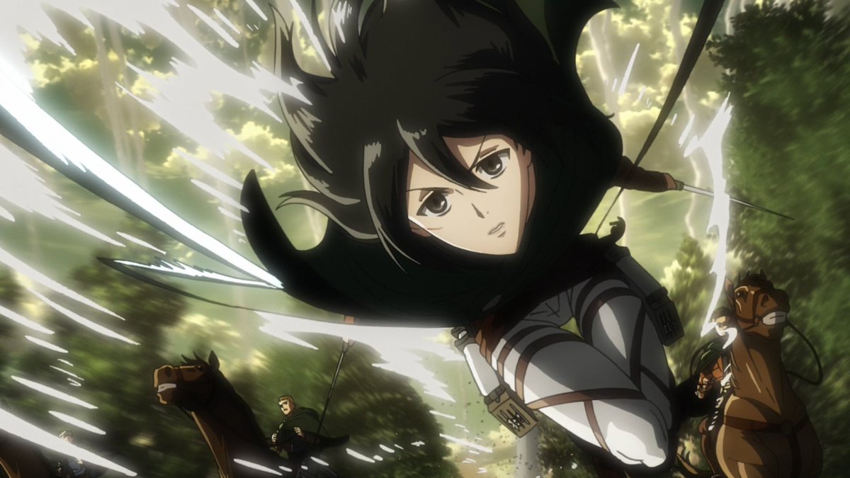Attack On Titan Opening 3 shinzou sasagyo ,sakuga scene frame by frame ...
