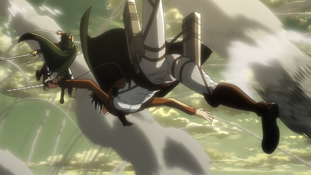 Attack On Titan Opening 3 shinzou sasagyo ,sakuga scene frame by frame by (arifumi imai); WIT ...