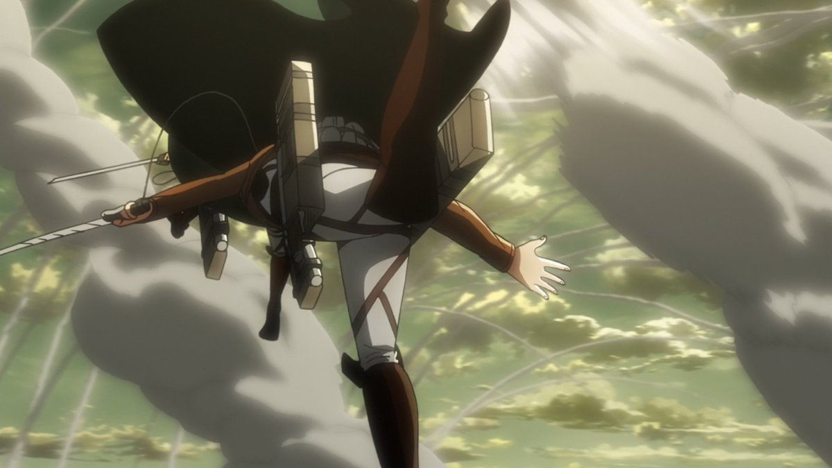 Attack On Titan Opening 3 shinzou sasagyo ,sakuga scene frame by frame by (arifumi imai); WIT ...