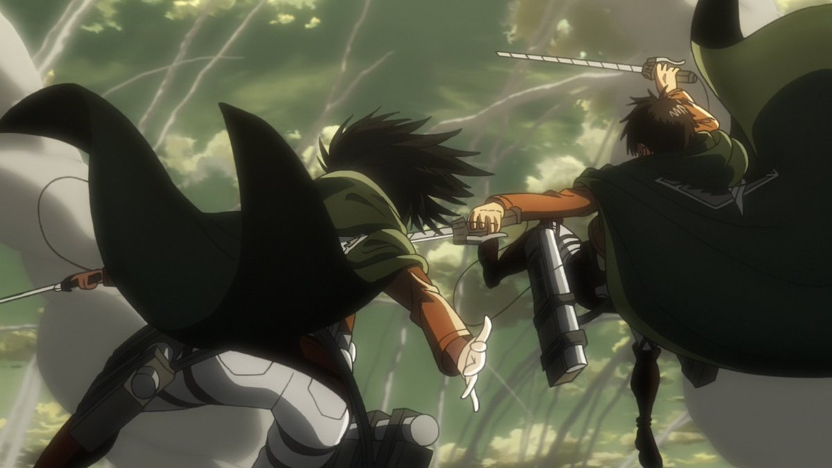 Attack On Titan Opening 3 shinzou sasagyo ,sakuga scene frame by frame by (arifumi imai); WIT ...