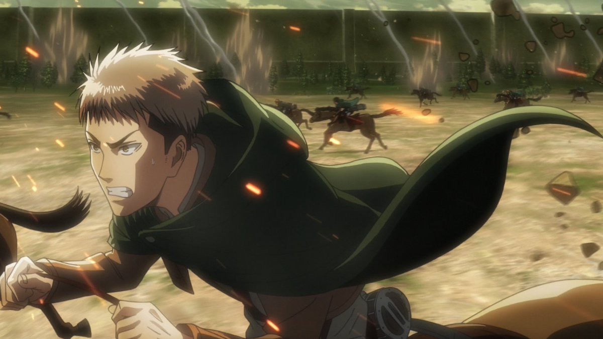 Attack On Titan Opening 3 shinzou sasagyo ,sakuga scene frame by frame ...