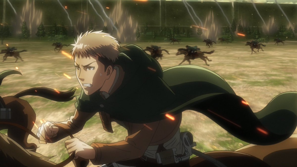 Attack On Titan Opening 3 shinzou sasagyo ,sakuga scene frame by frame ...