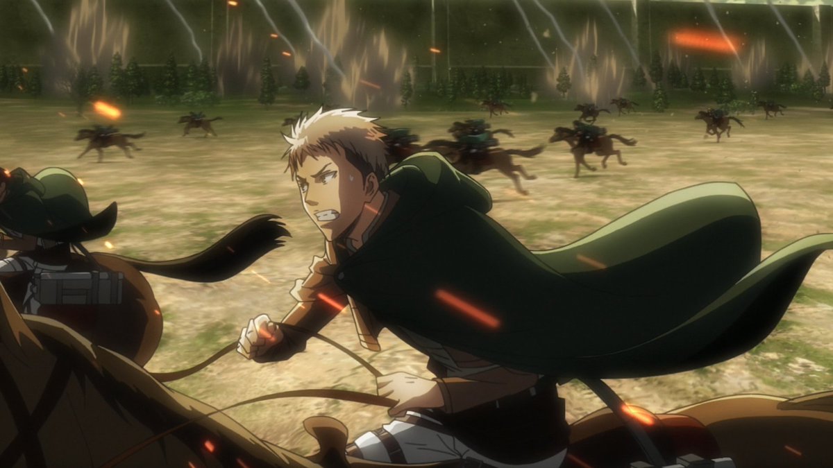 Attack On Titan Opening 3 shinzou sasagyo ,sakuga scene frame by frame ...