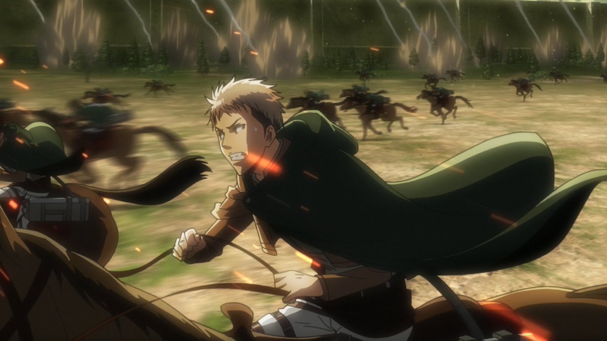 Attack On Titan Opening 3 shinzou sasagyo ,sakuga scene frame by frame ...