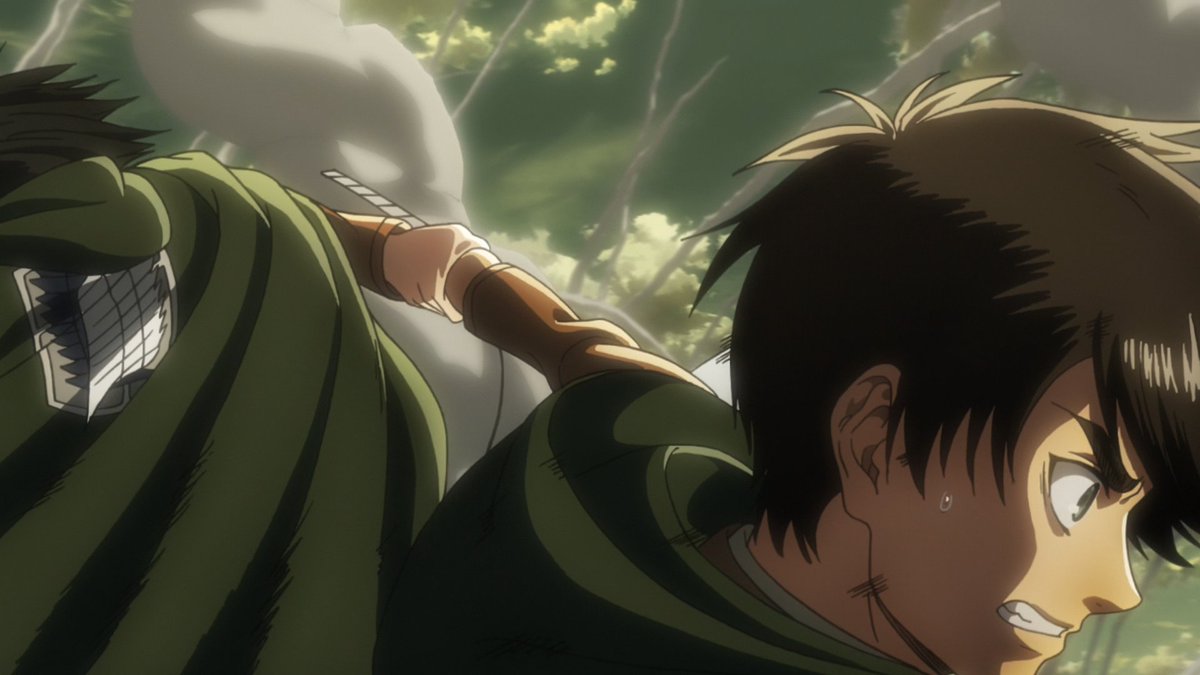 Attack On Titan Opening 3 shinzou sasagyo ,sakuga scene frame by frame ...