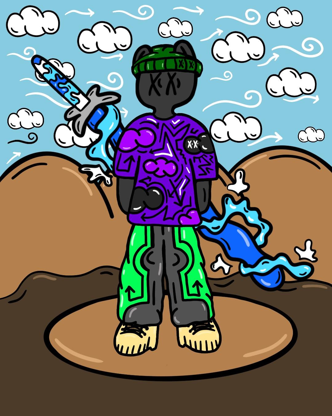 Derp on Twitter: "To celebrate @menjisworld hitting 100eth in volume today, I am giving away ...