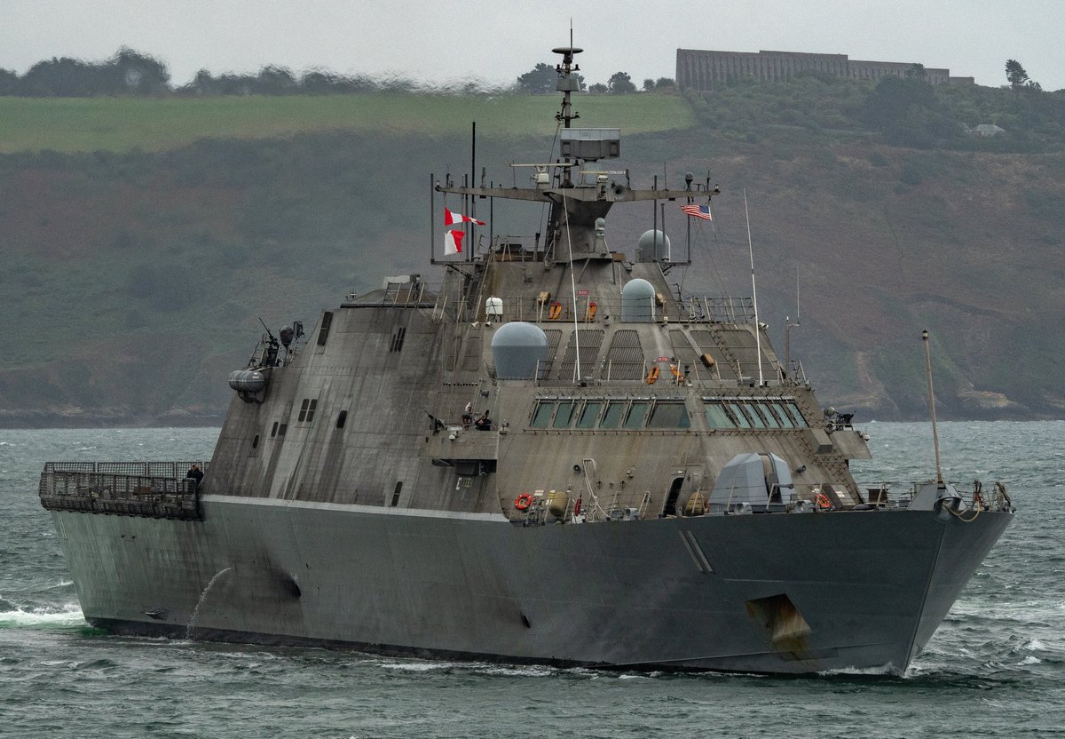 WarshipCam on Twitter: "USS Sioux City (LCS 11) Freedom-variant littoral combat ship coming into ...