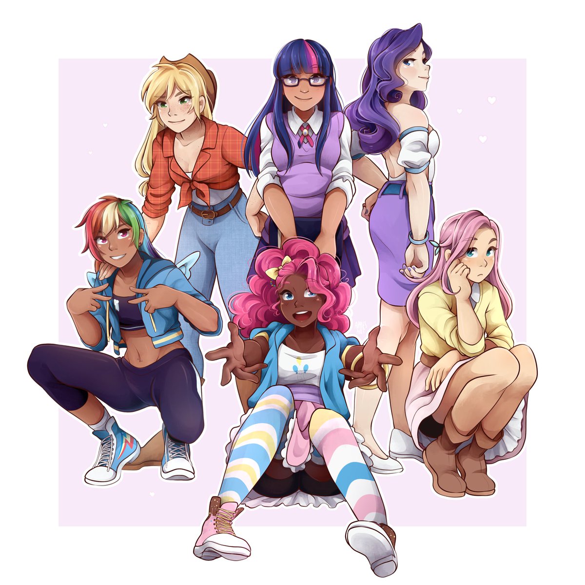 Mane 6 Human