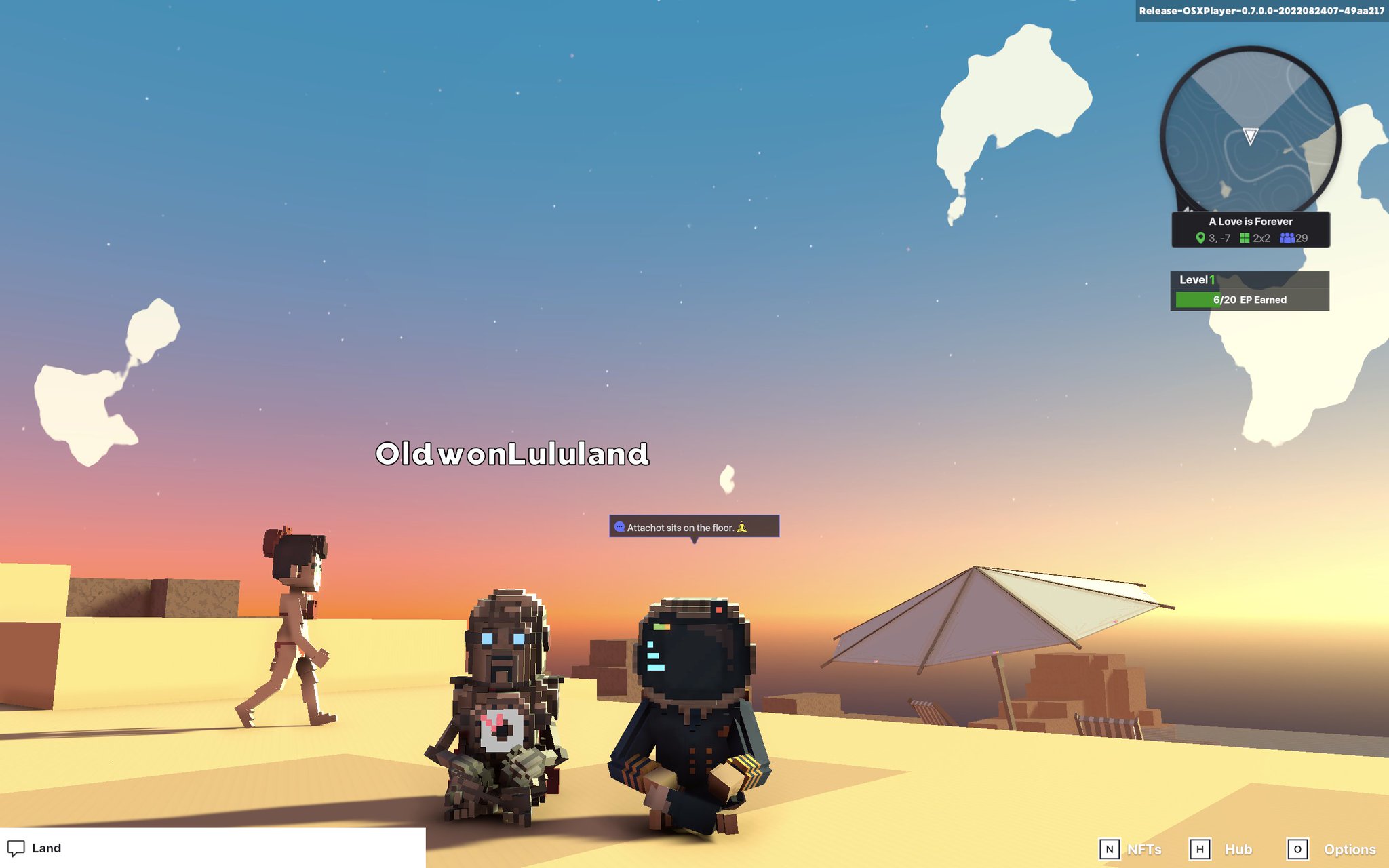 Attachot on Twitter: "@TheSandboxJP @TheSandboxGame @LuluLand_World I like it here, there's a ...