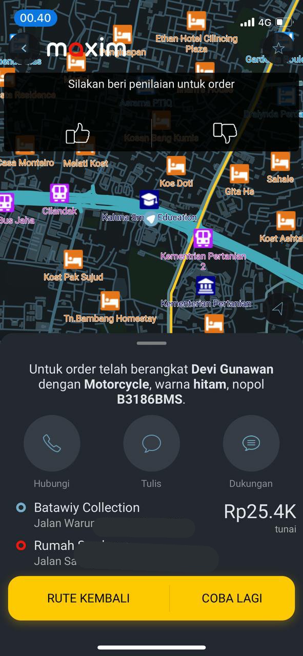 Lelayu on Twitter: "⚠️⚠️⚠️ MOHON DIBACA DENGAN SEKSAMA⚠️⚠️⚠️ Buat pengguna aplikasi ojek online ...