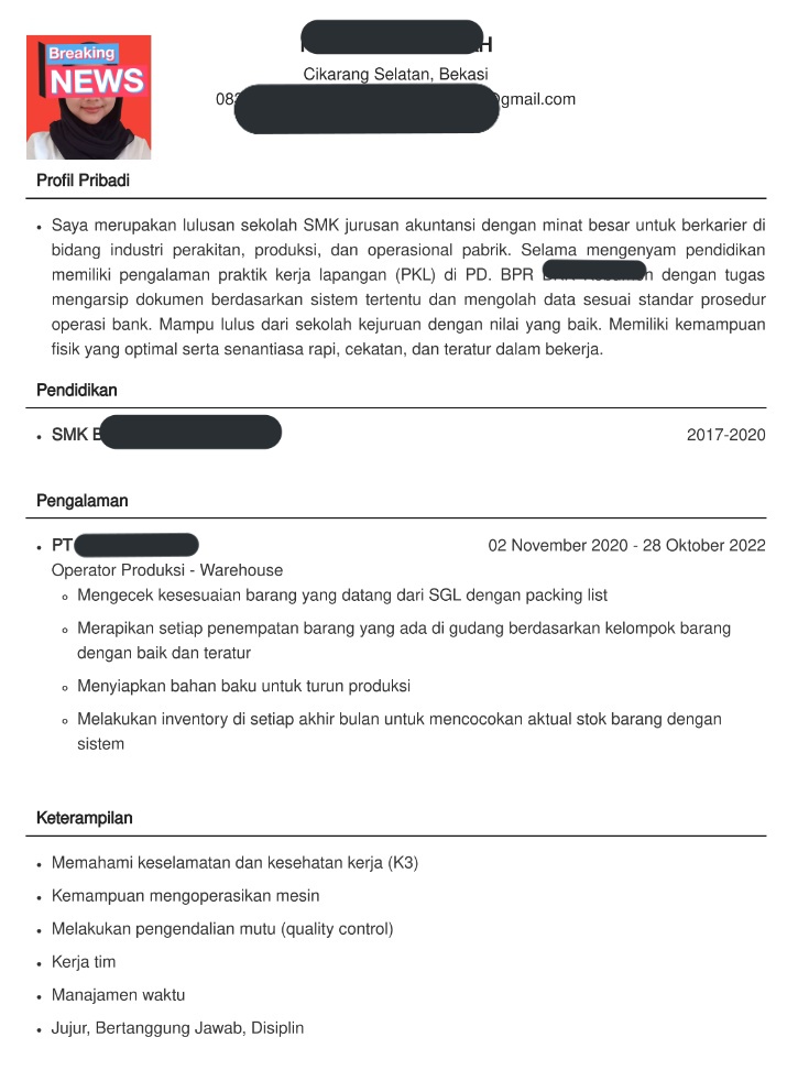 BACA RULES DI (bit.ly/worksfess) on Twitter: "Work! Halo kakak-kakak semuanya, boleh minta ...