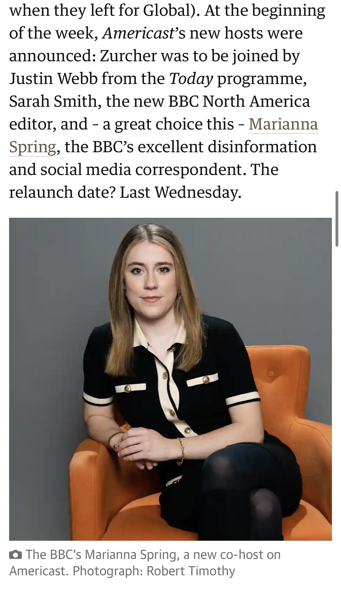 Marianna Spring on Twitter: "@EbbittWilliam @msmirandasawyer Thanks Bill!" / Twitter