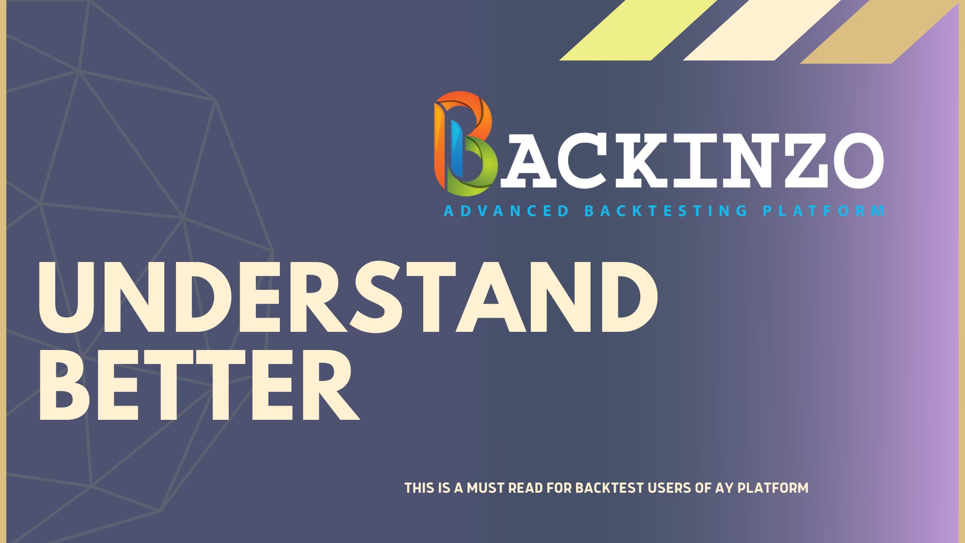 Backinzo On Twitter A Must Read For Backtesting Lovers Understand The Logics Better 