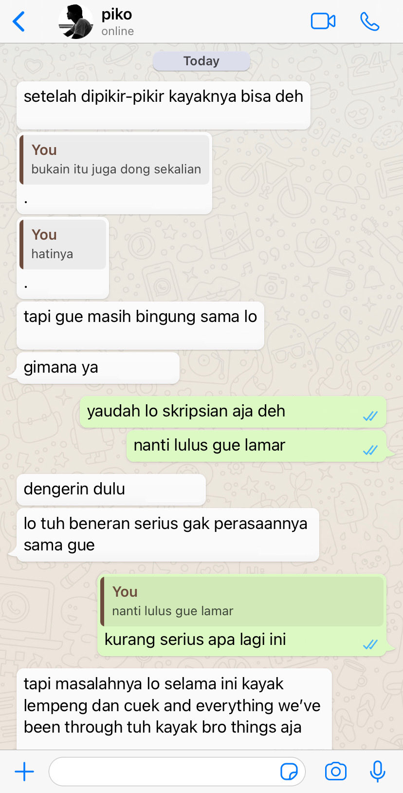 🥢 on Twitter: "tanpa berlama-lama lagi langsung kita mulai aja nih chat hari ini https://t.co ...
