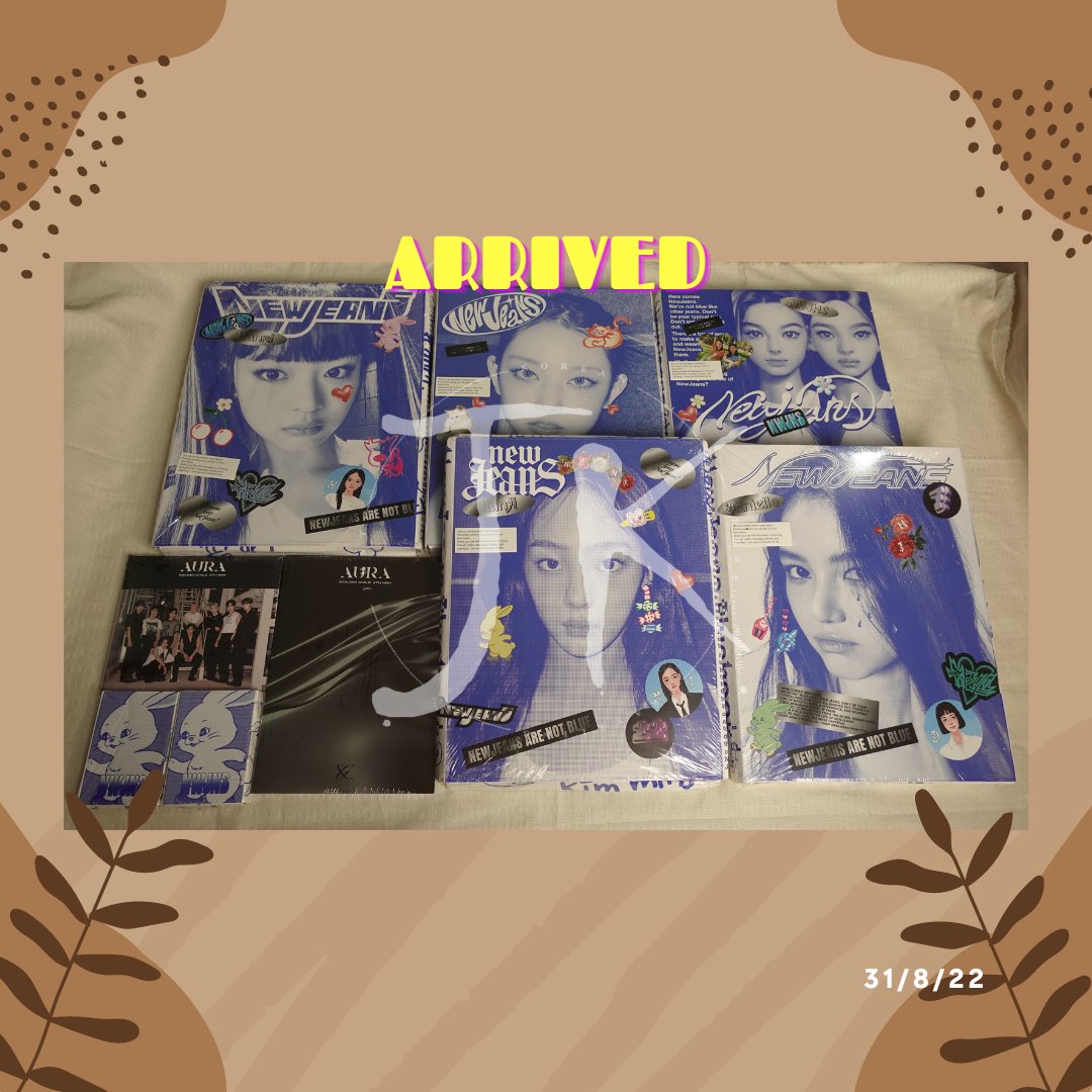 1ST HAND KPOP JKT on Twitter: "ARRIVED 31/8/22 1. ⭐Golden Child - Mini Album Vol.6 [AURA ...