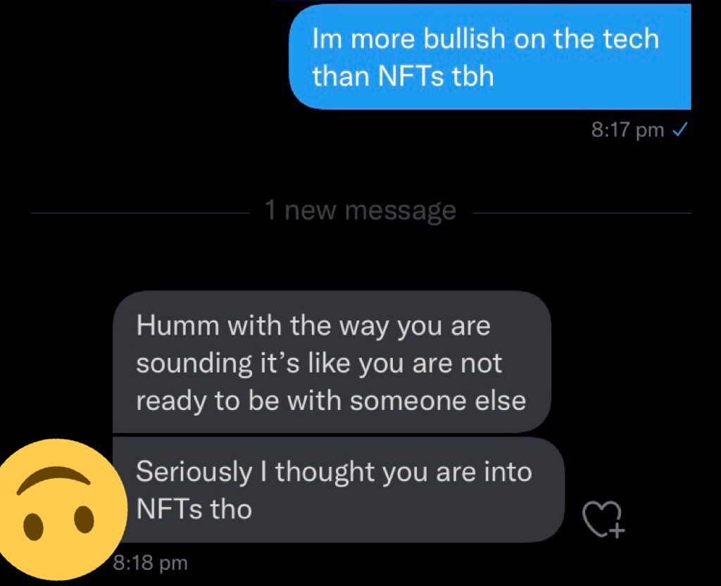 🍞 𝒎𝒔. 𝑱 𝒐 𝒆 (🐙 ,🔮) on Twitter: "He slid into my dm’s and then blocked me. 🤝🏼 https://t.co ...