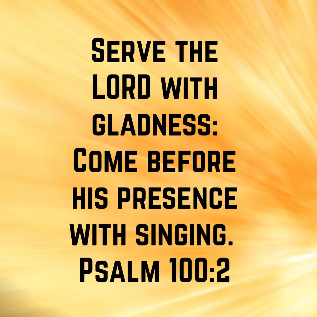Psalm 100 2
