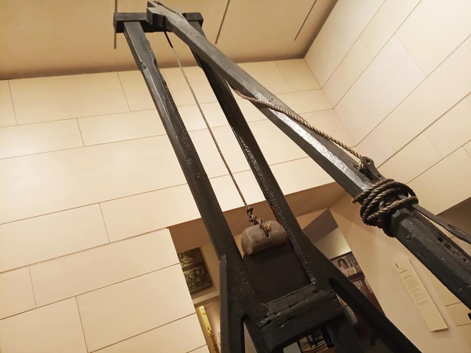 The Scottish guillotine! Now associated with the French, this ...