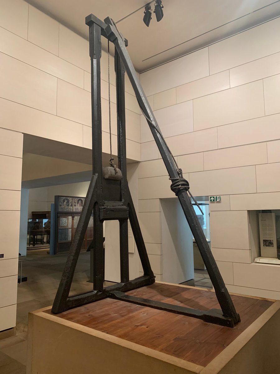 The Scottish guillotine! Now associated with the French, this ...