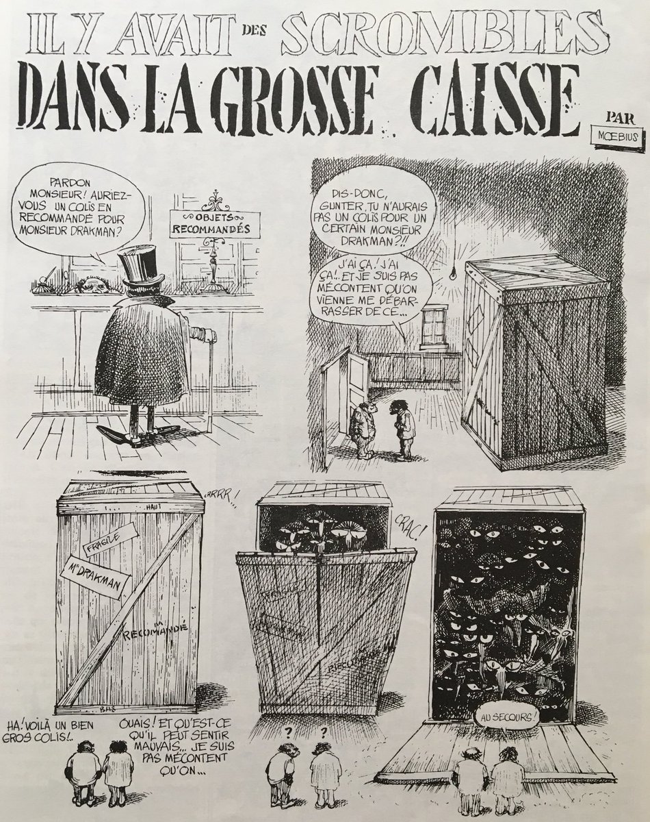 「Moebius, 1963 」Thomas Ragonの漫画