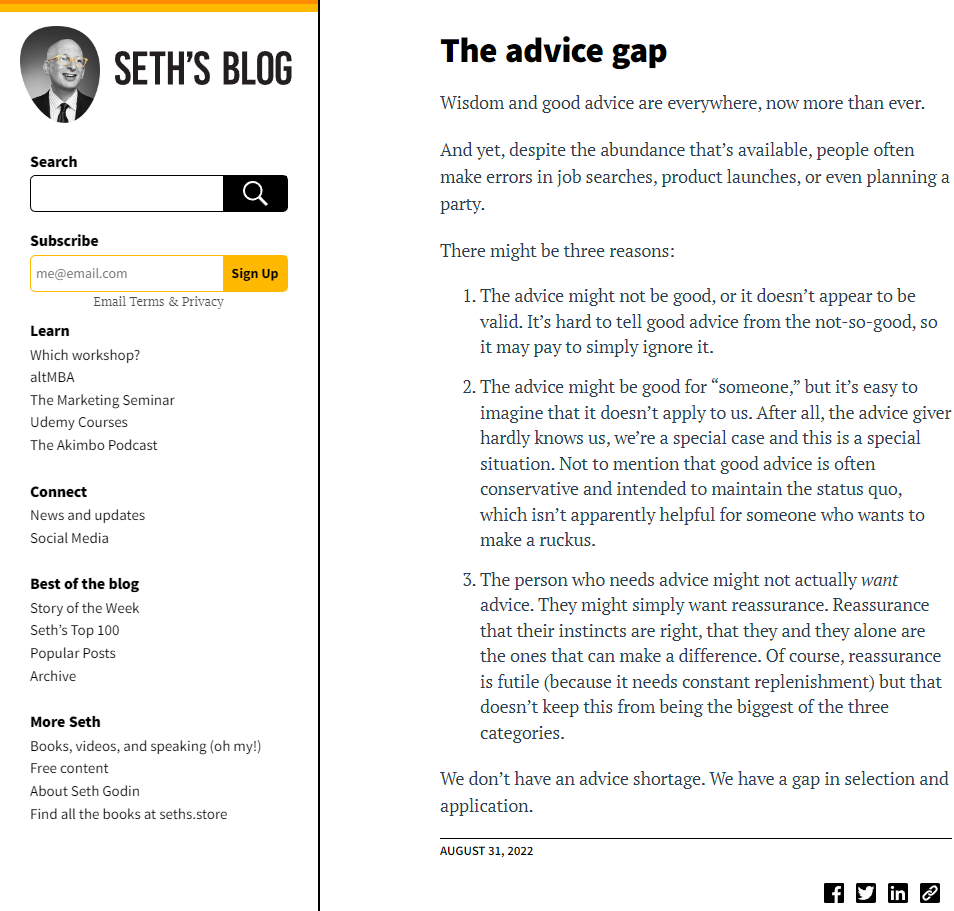 There are 600,000,000 blogs on the internet. These 10 will help you ...