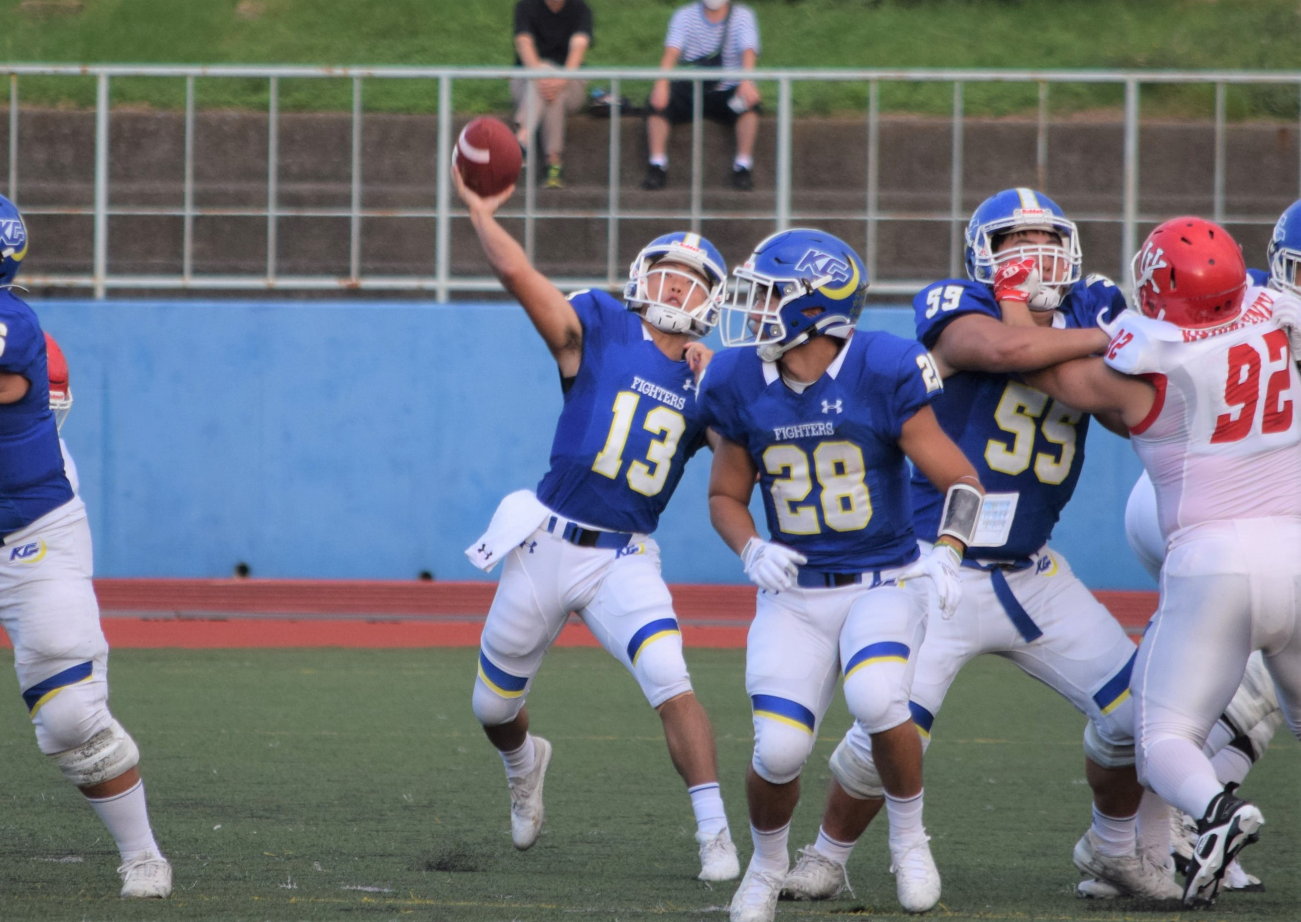 Kwansei Gakuin Football FIGHTERS 関西学院大学アメリカンフットボール on Twitter: "RT @asahi_Xleague: 関学 63-7 甲南 関学 ...