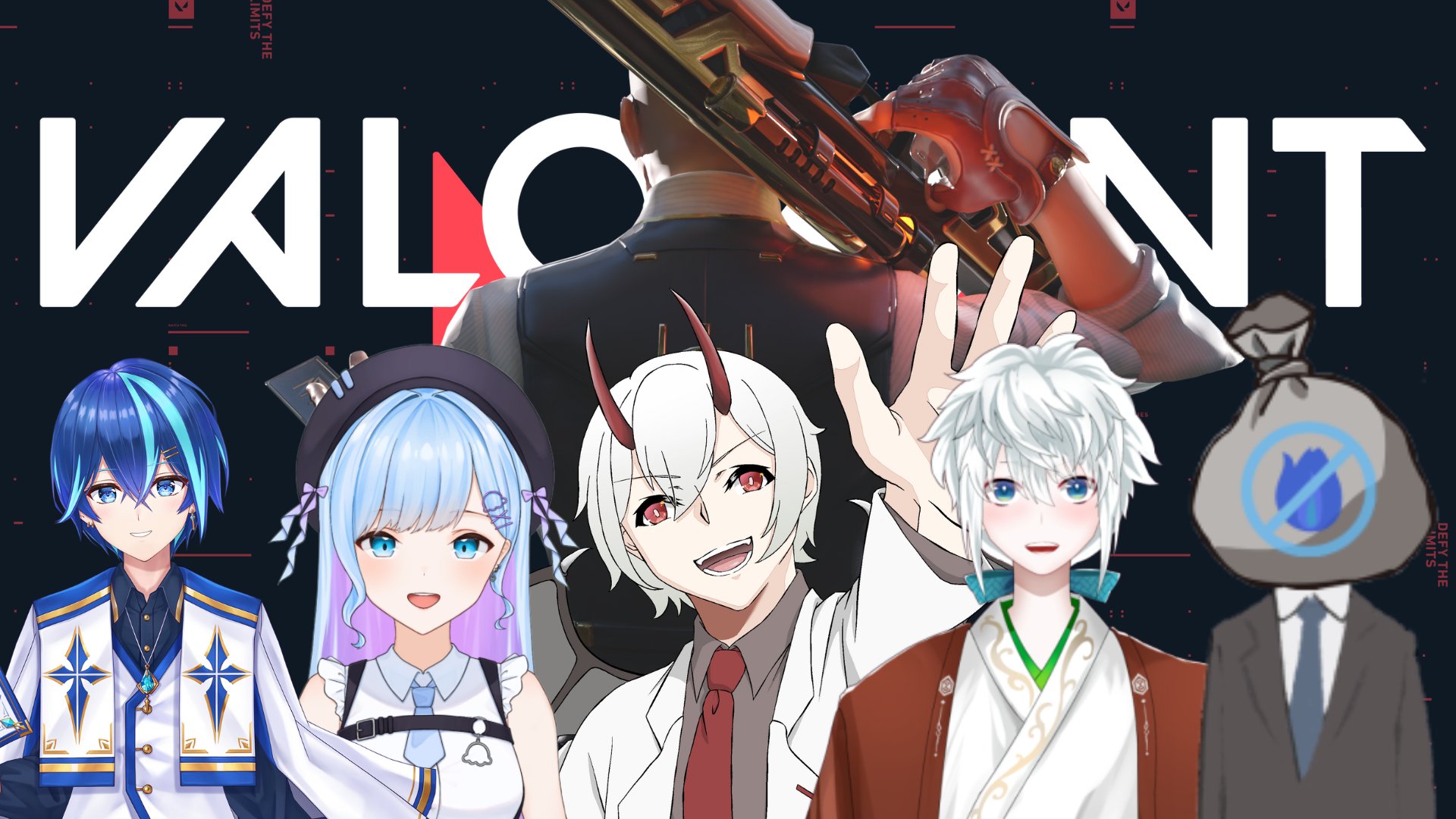 白龍ゆうき-Shiratatsu Yuki- on Twitter: "21時からやるで！！！！！！！！！！！！！！ サムネ素材 Jocchiさん @nn_jocchi7 [VALORANT ...