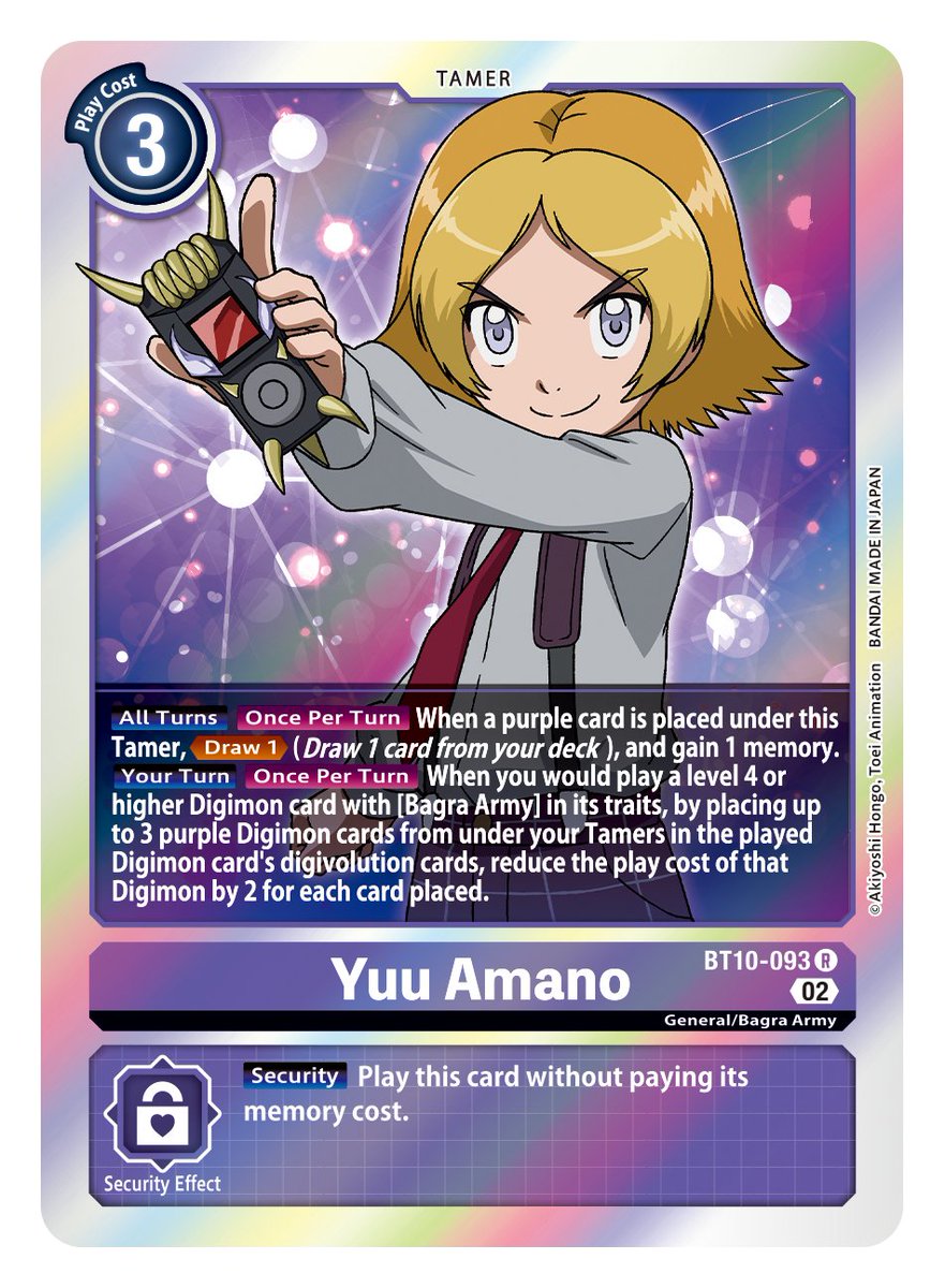 Official Digimon Card Game English Version on Twitter: "[BOOSTER XROS ENCOUNTER [BT-10] Card ...