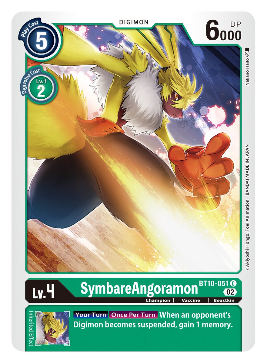Official Digimon Card Game English Version on Twitter: "[BOOSTER XROS ENCOUNTER [BT-10] Card ...