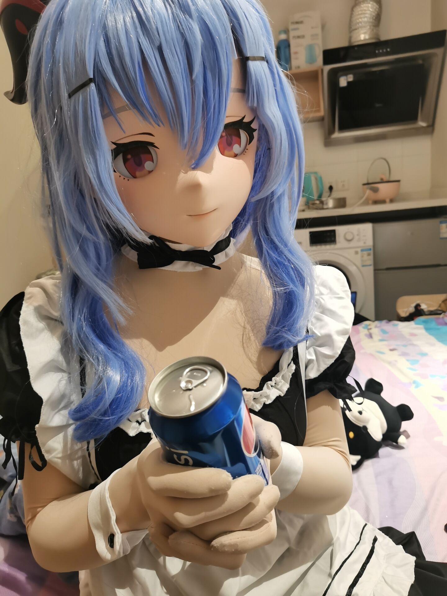 么么哒比 on Twitter: "摆烂了，入替椰羊 #kigurumi https://t.co/8BLLAvrvQw" / Twitter