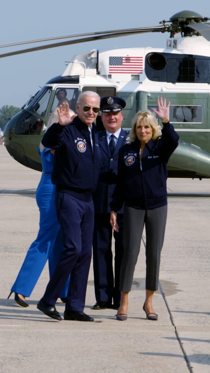 Happy 75th birthday to the @usairforce! Yesterday, Jill and I wore our ...